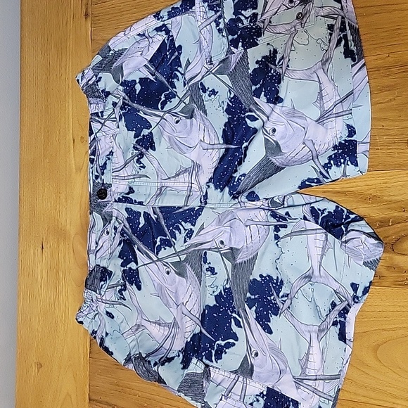 Reel Legends | Swim | Reel Legends Size L Marlin Board Shorts | Poshmark